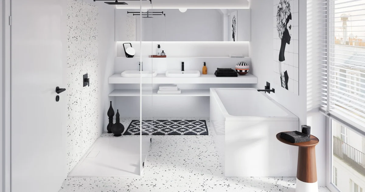 Badezimmer in Weiß einrichten: Einrichtungstipps